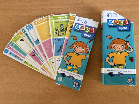 Loco Quiz voor onderweg vanaf 4 jaar groep 1-2, Noordhoff ...