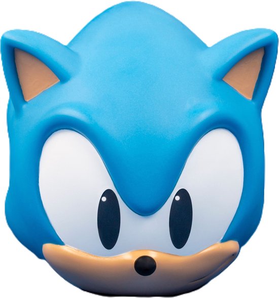 Fizz Creations Sonic the Hedgehog nachtlamp - Sonic hoofd light - 12 cm ...