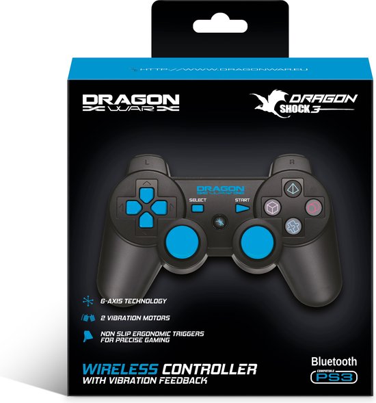 Dragon War Wireless PlayStation 3 - Dragon Shock Bluetooth Controller ...