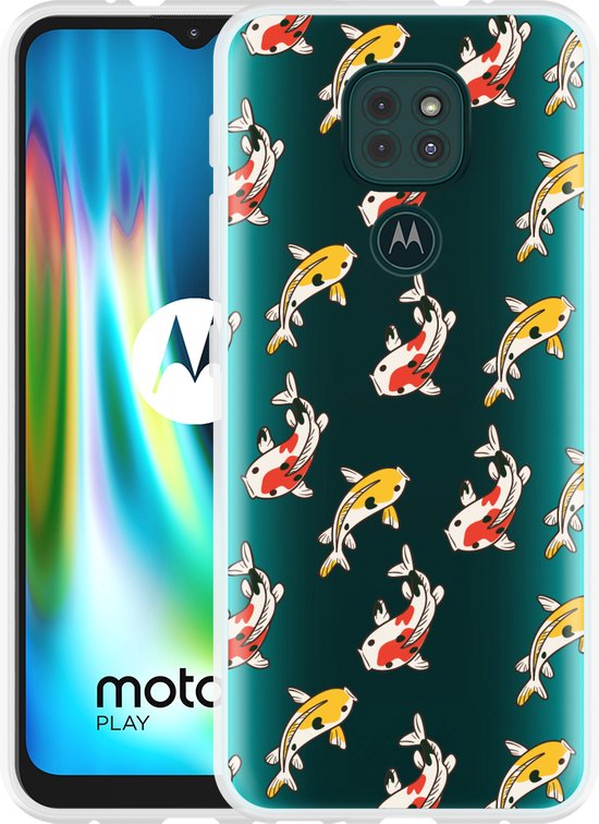 Motorola Moto G9 Play Hoesje Koi Fish - Designed by Cazy | bol.com