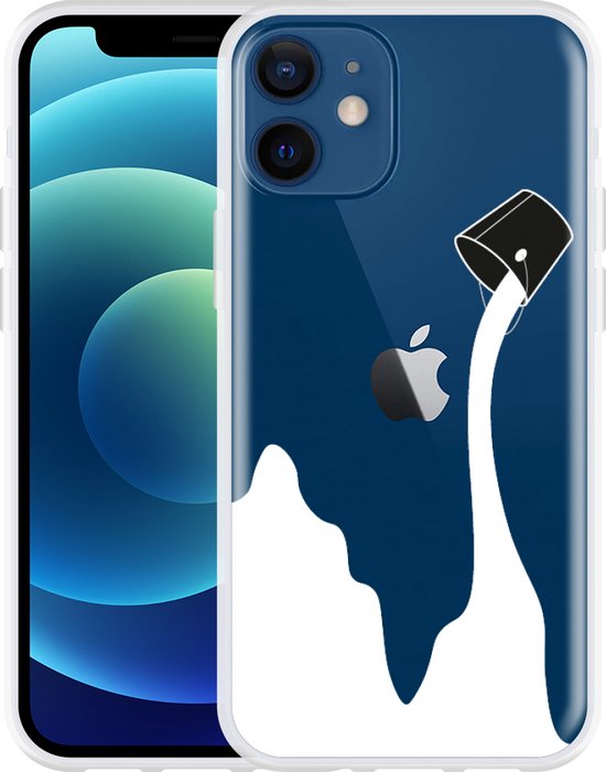 Apple iPhone 12 Mini Hoesje Paint Bucket - Designed by Cazy | bol