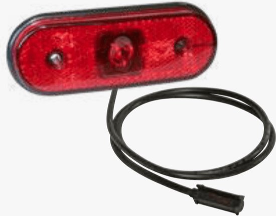 Aspock Unipoint 1 LED Rood 3,5mtr | bol