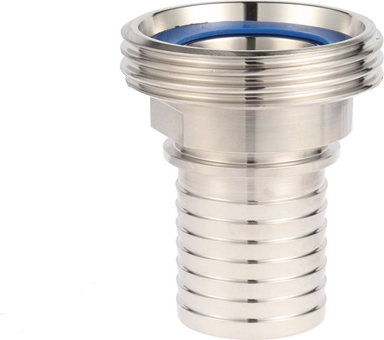 Zuivelkoppeling - Draadstuk SMS 1145 - Slangtule 3 - RVS316 | bol