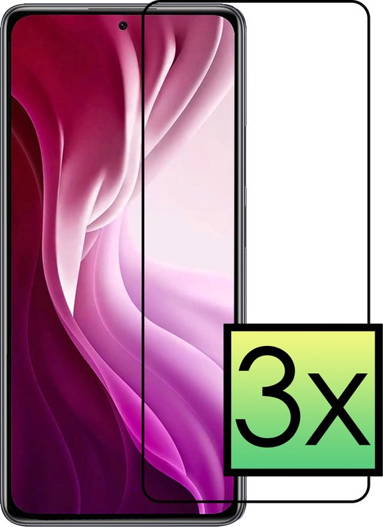 Poco F3 Screenprotector Tempered Glass Gehard Glas Beschermglas - 3x ...