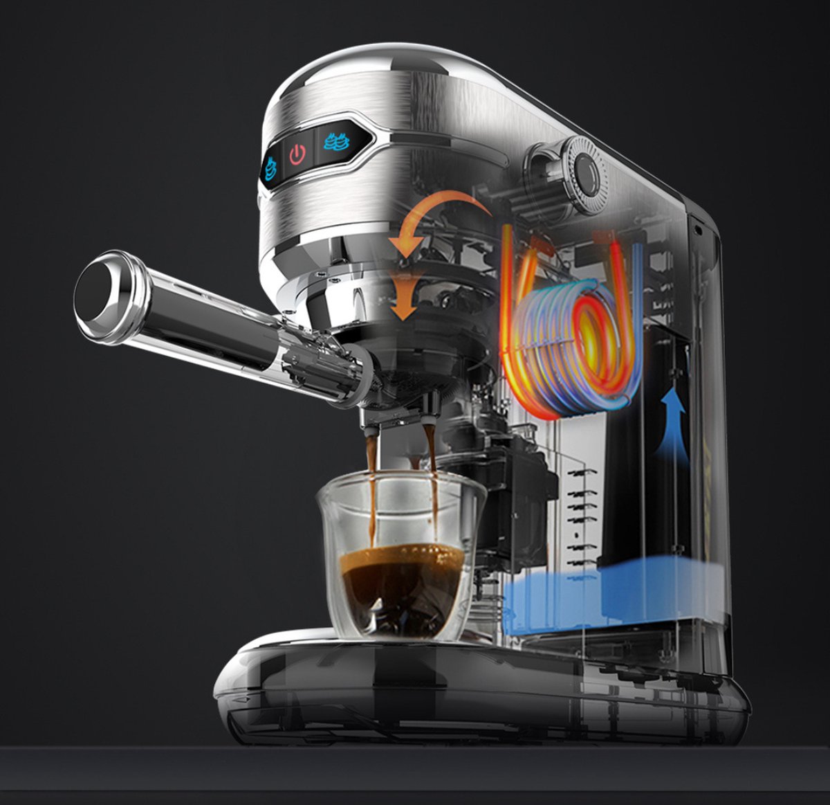 Machine à café Currero 2 en 1 - Machine à café - Machine à Café ...