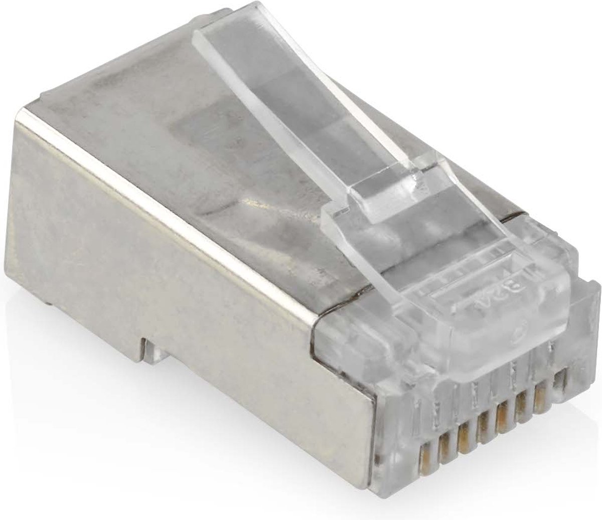 Modulaire RJ45 stekker - Cat 6 - Flexibele en vaste kern - Afgeschermd ...