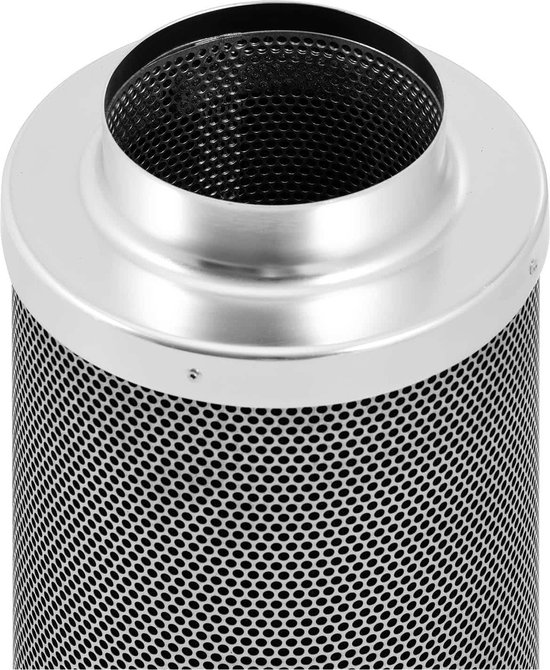 hillvert Actief koolfilter - 110 - 272 m³/h - staal - 130 mm | bol.com