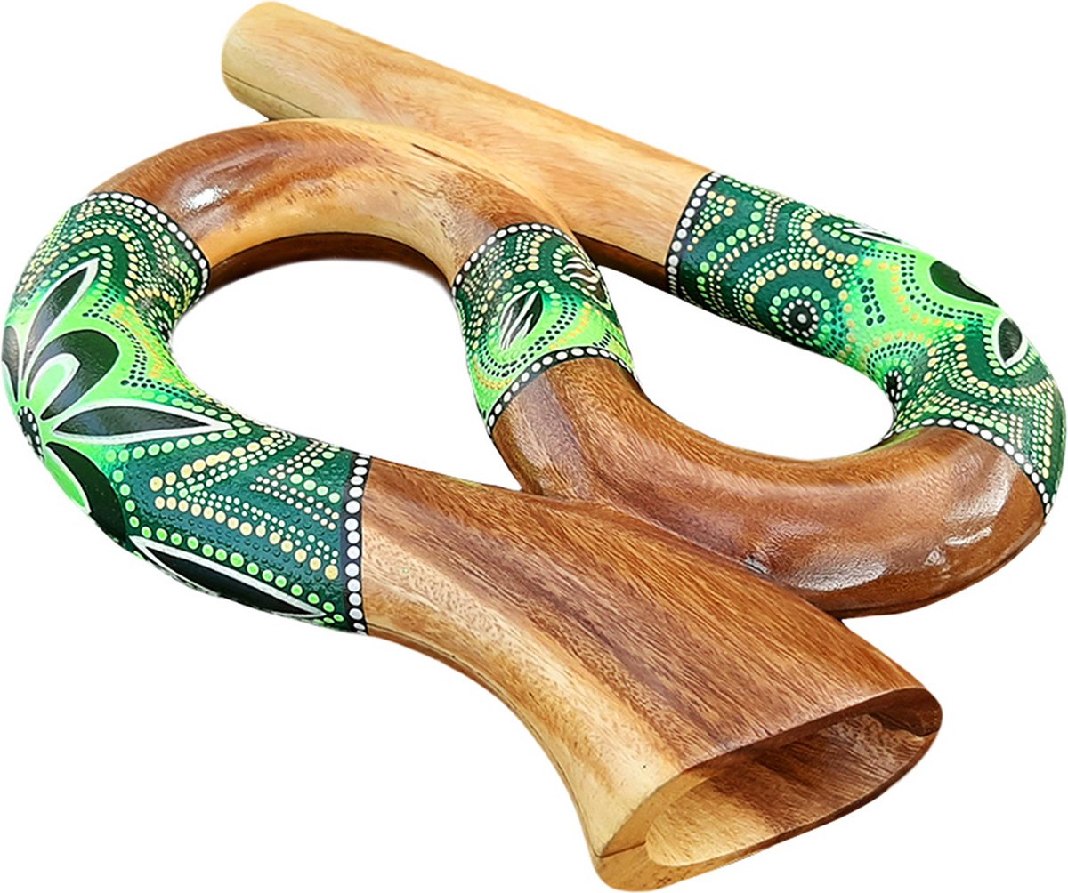 LIDAH® Didgeridoo Instrument - Snake Travel Digeridoo - 45 cm ...