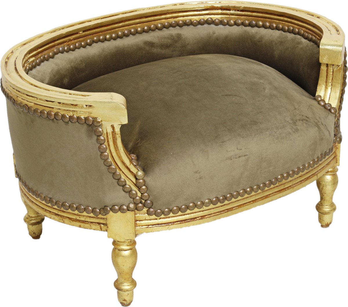 Luxe Barok Dierenmand Goud - Taupe | bol