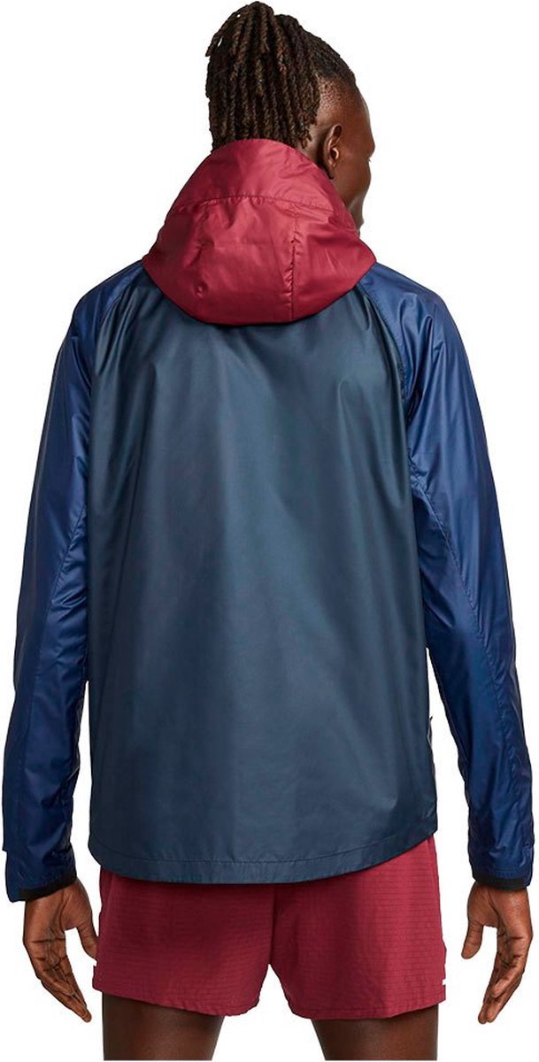 NIKE Windrunner Jas Mannen Blauw - Maat L | bol.com