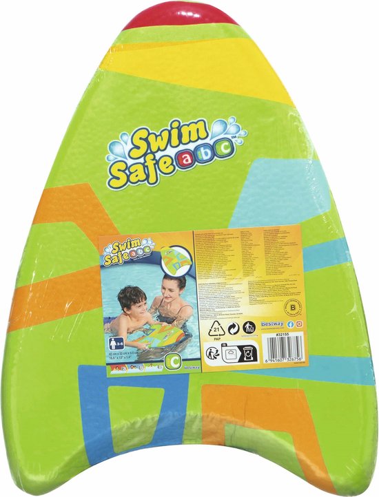 Bestway Swim Safe ABC™ AquaStar™ Stoffen Zwembord voor Kinderen | bol