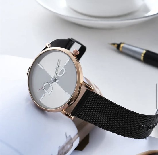 Horloge - DQG - Black - Dames | bol.com