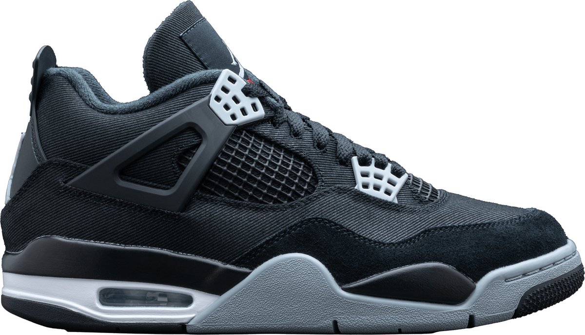 Air Jordan 4 Retro SE Black Canvas DH7138-006 Maat 46 ZWART | bol.com