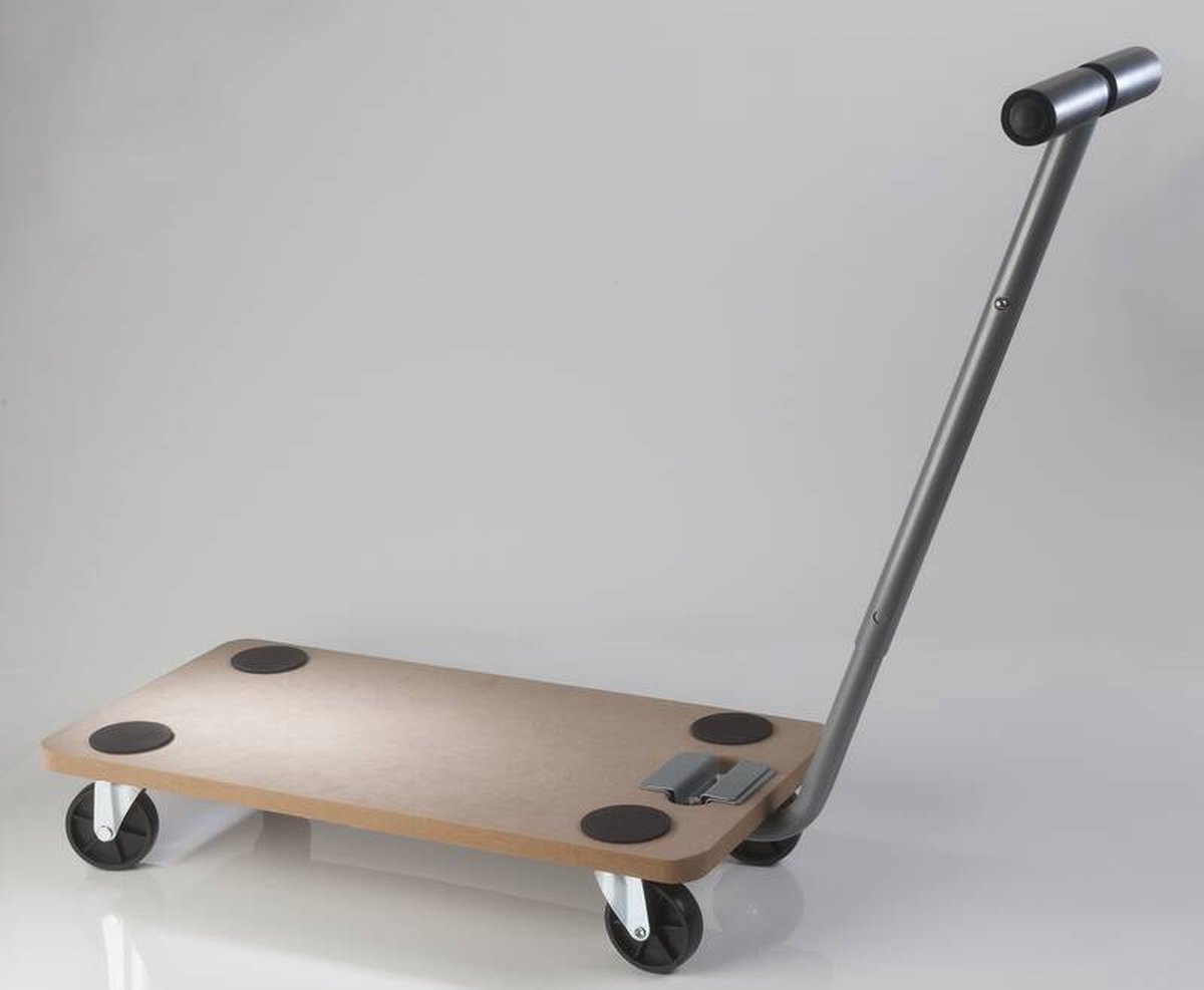 Westfalia Meubeltransporter mdf 58x29 cm met harde wielen en anti-slip ...