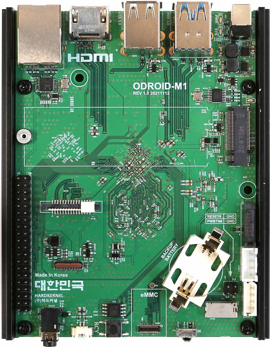 Odroid M1 Starter kit - 4GB - Linux - Android - Compleet met casing ...