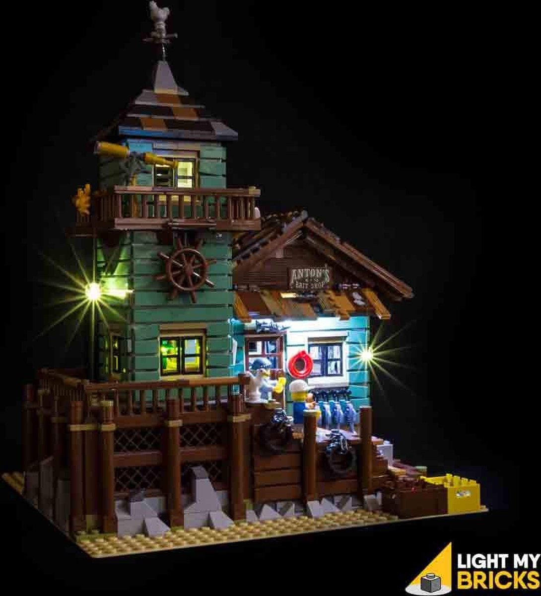 Light My Bricks - Verlichtingsset geschikt voor LEGO Old Fishing Store ...