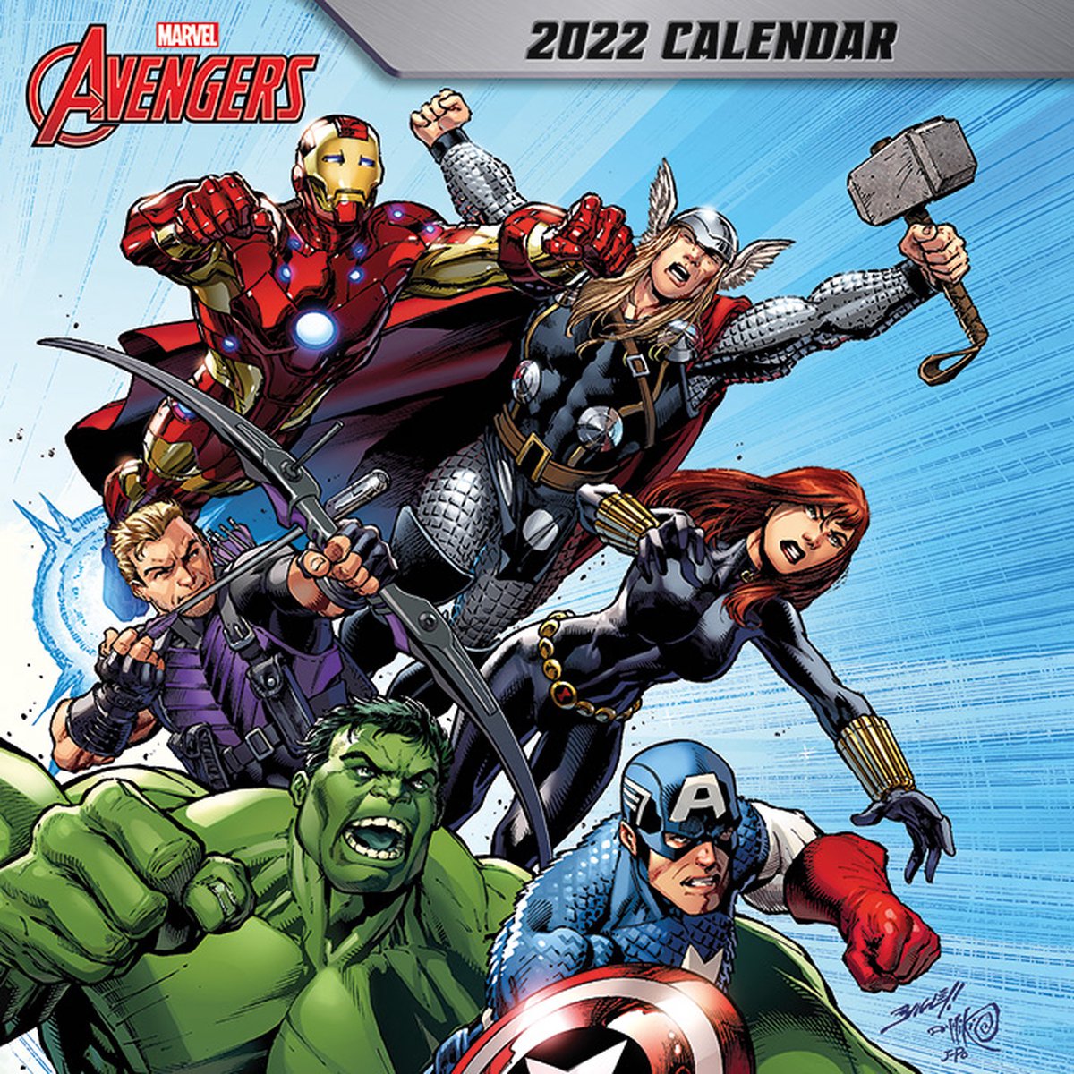Marvel - Avengers 2022 Kalender | bol.com
