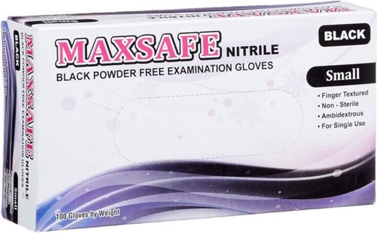 Wegwerphandschoenen Maxsafe Nitril Maat S | bol.com
