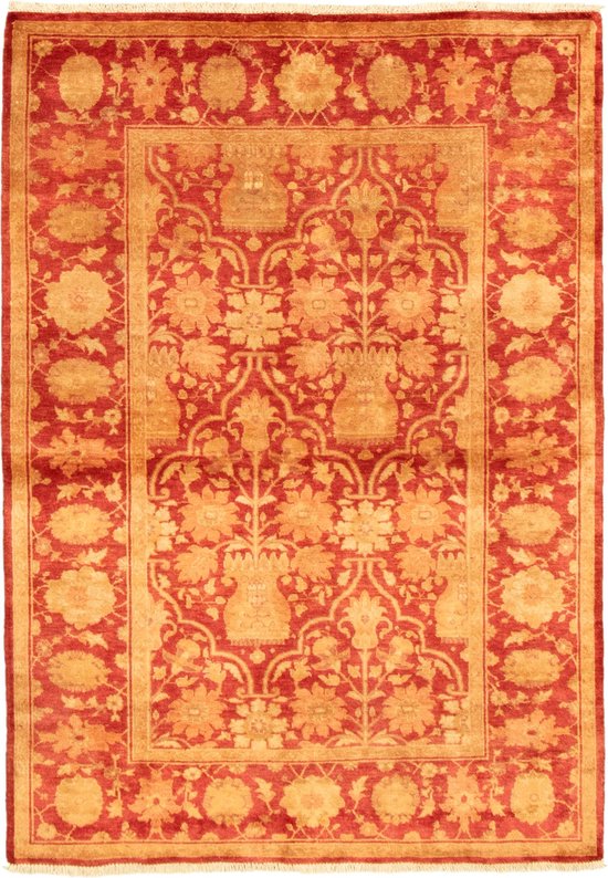 Pako Persian 18 of 20 Pakistan Rood Tapijt Vloerkleed Handgemaakt | bol