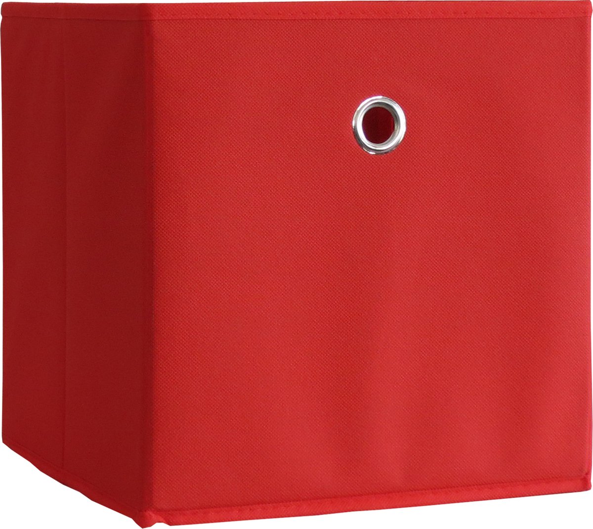 VCM Set van 4 opvouwbare box stoffen box opvouwbare plank box opslag ...