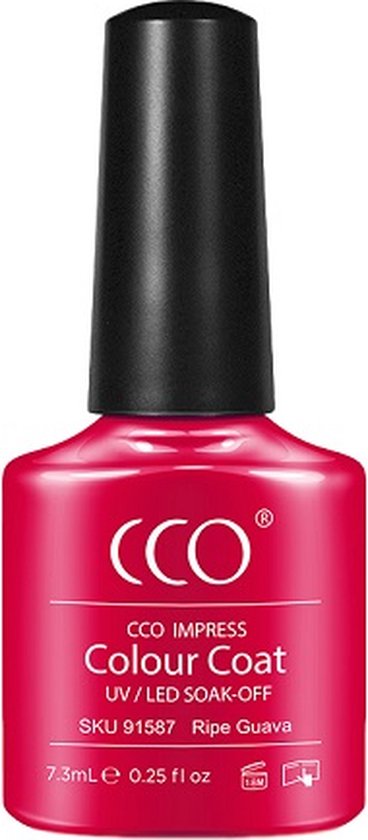 CCO Shellac - Gel Nagellak - kleur Shellac Ripe Guava 91587 - RoodRoze ...