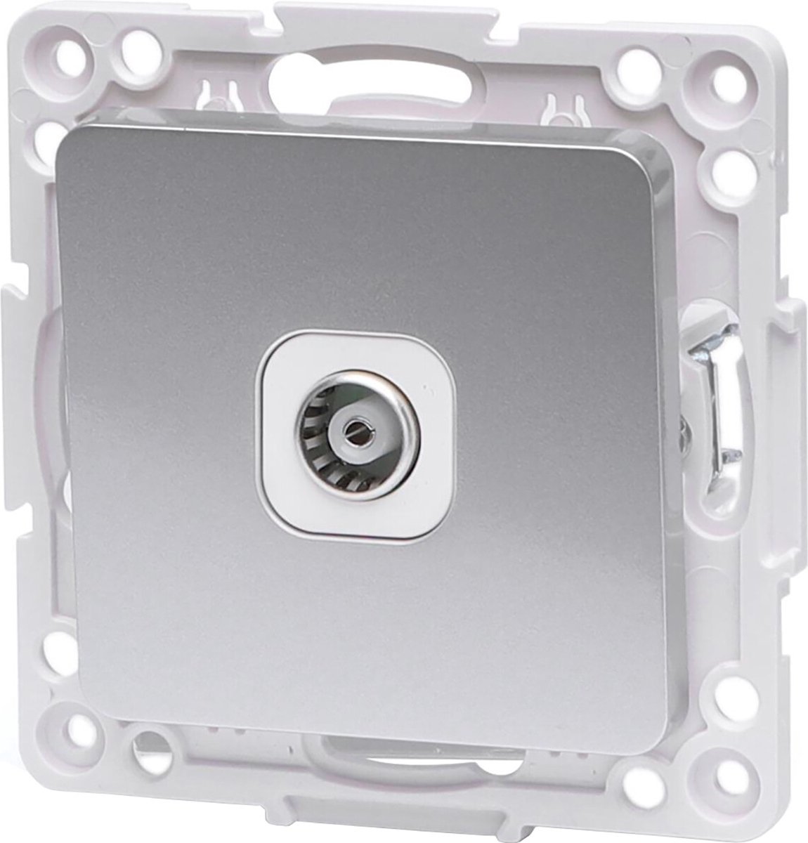 Televisie Contactdoos - Wandcontactdoos Coax - Inbouw - Vierkant ...