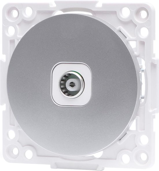 Televisie Contactdoos - Wandcontactdoos Coax - Inbouw - Rond ...