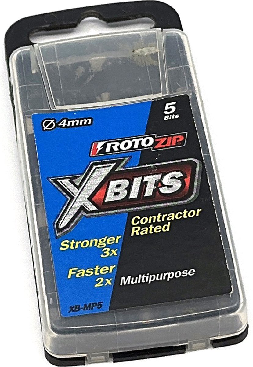 BOSCH rotozip boor/frees voor Dremel - Ø 4 x 65 mm - 5 stuks | bol.com