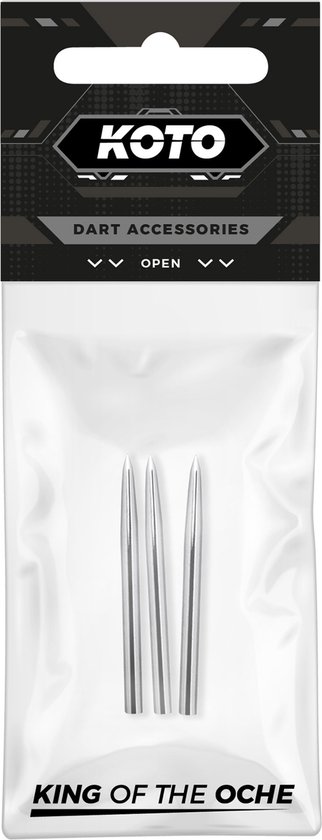 KOTO Pro Dart Point Silver 34mm | bol