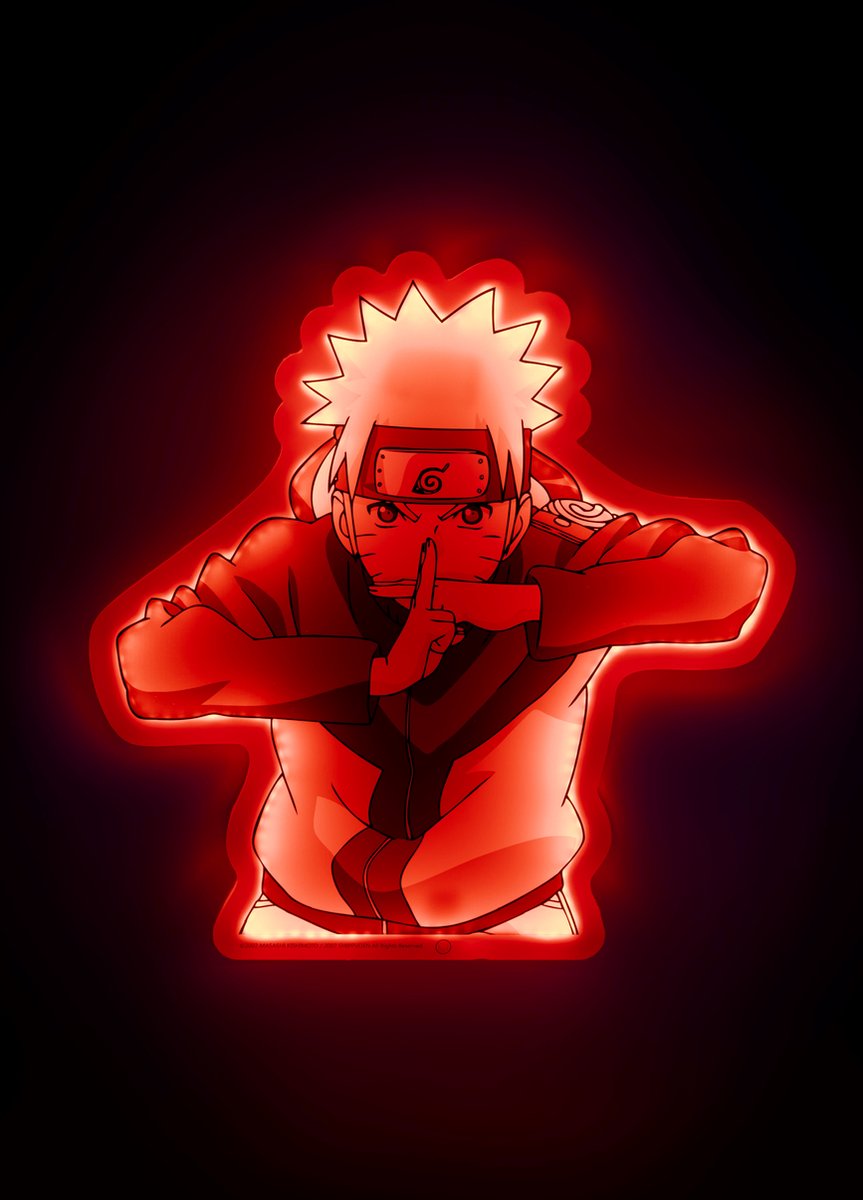 Teknofun Naruto - Wandlamp - Neon Naruto | bol
