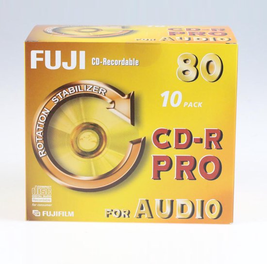 Fuji CD-R Audio Pro 80min - 10 stuks | bol