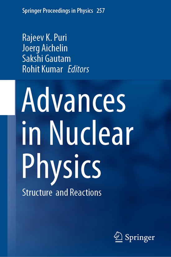 Advances in Nuclear Physics | 9789811590610 | Boeken | bol