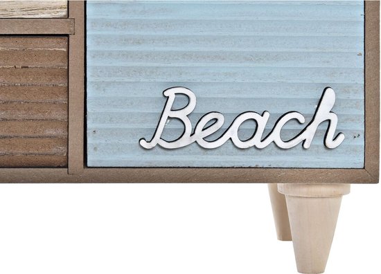 Doos-Juwelenkistje DKD Home Decor Hout Strand (34 x 13 x 16 cm) | bol