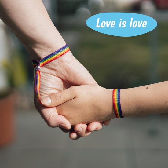 Pride Armband - Regenboog - LGBTQ+ - One Size - Verstelbaar | bol
