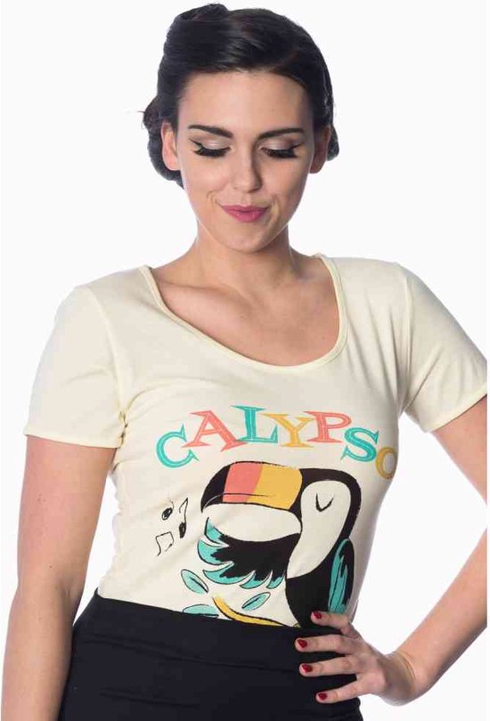 Dancing Days Top -S- TROPICAL Beige | bol