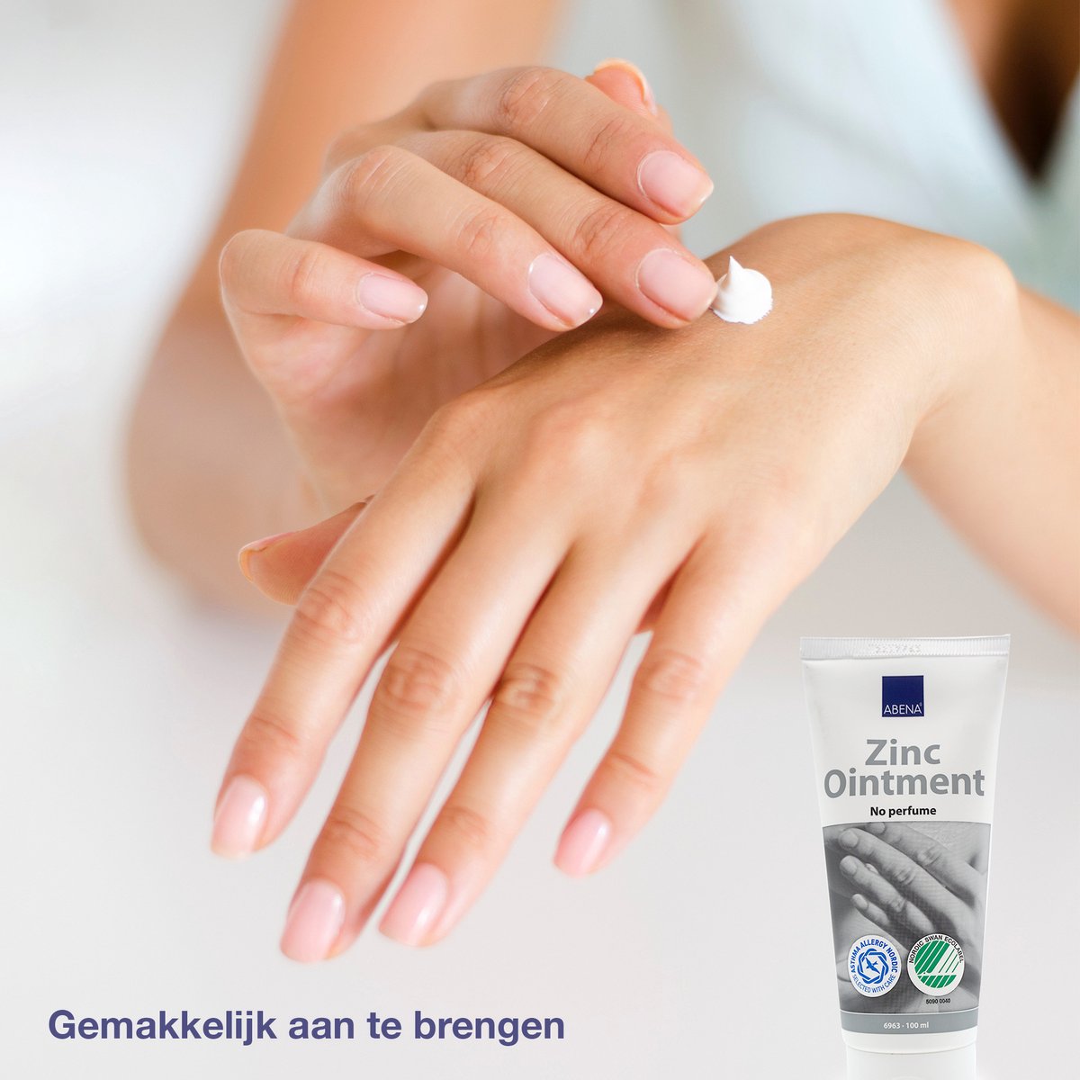 ABENA Zinkzalf Ongeparfumeerd - 20% Zinkoxide - Kalmeert de Huid ...