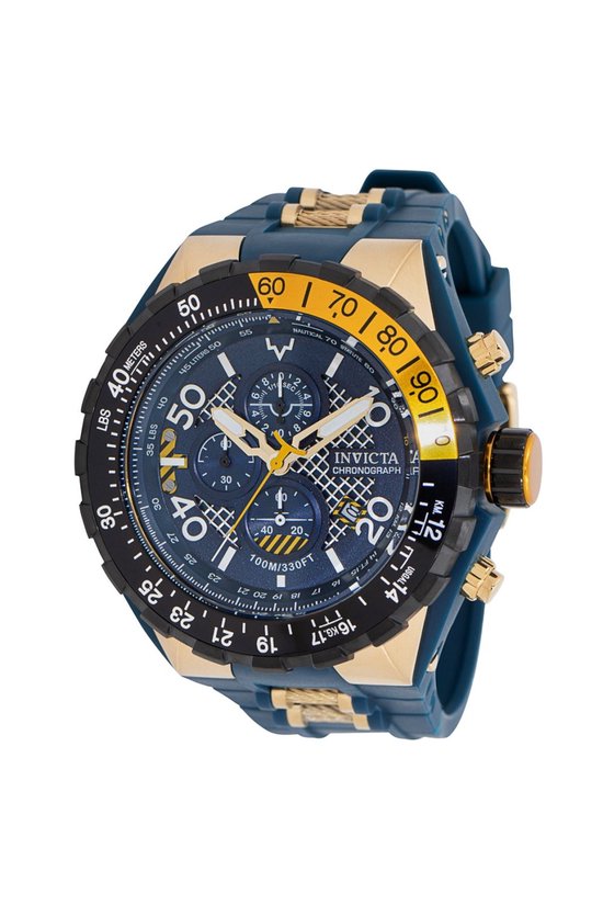 Invicta Aviator 40125 Quartz Herenhorloge - 54mm | bol.com
