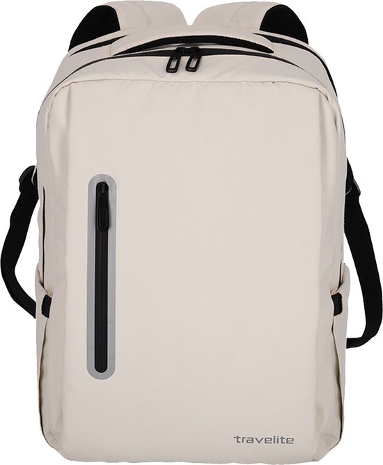 Travelite Laptop Rugzak / Rugtas / Laptoptas - Boxy - Wit - 15 inch | bol