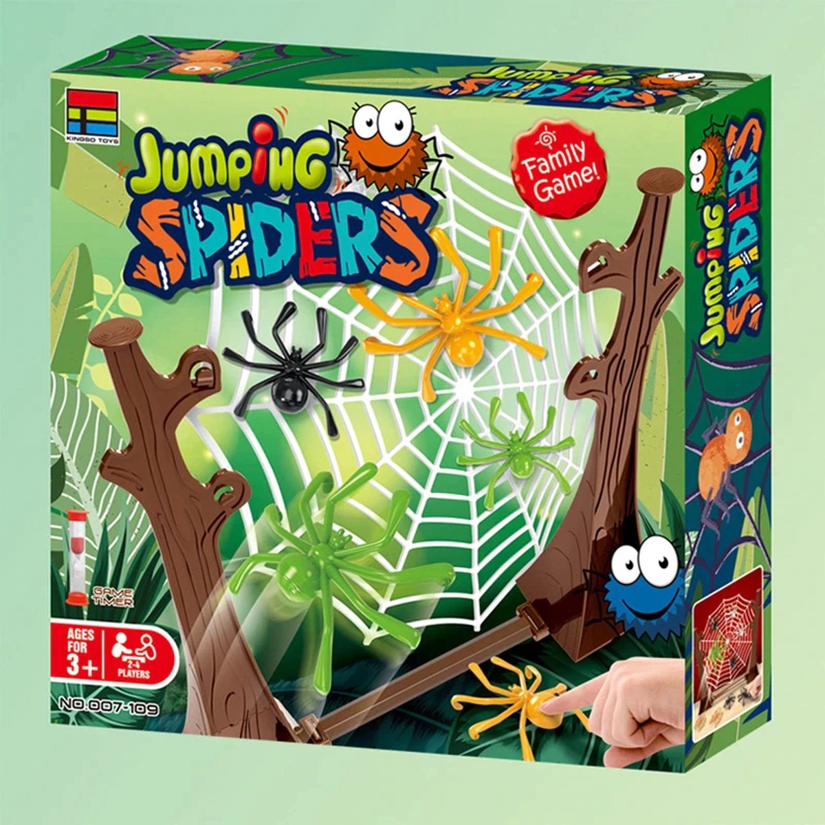 Springende spinnen - Jumping spiders - Spel | Games | bol.com