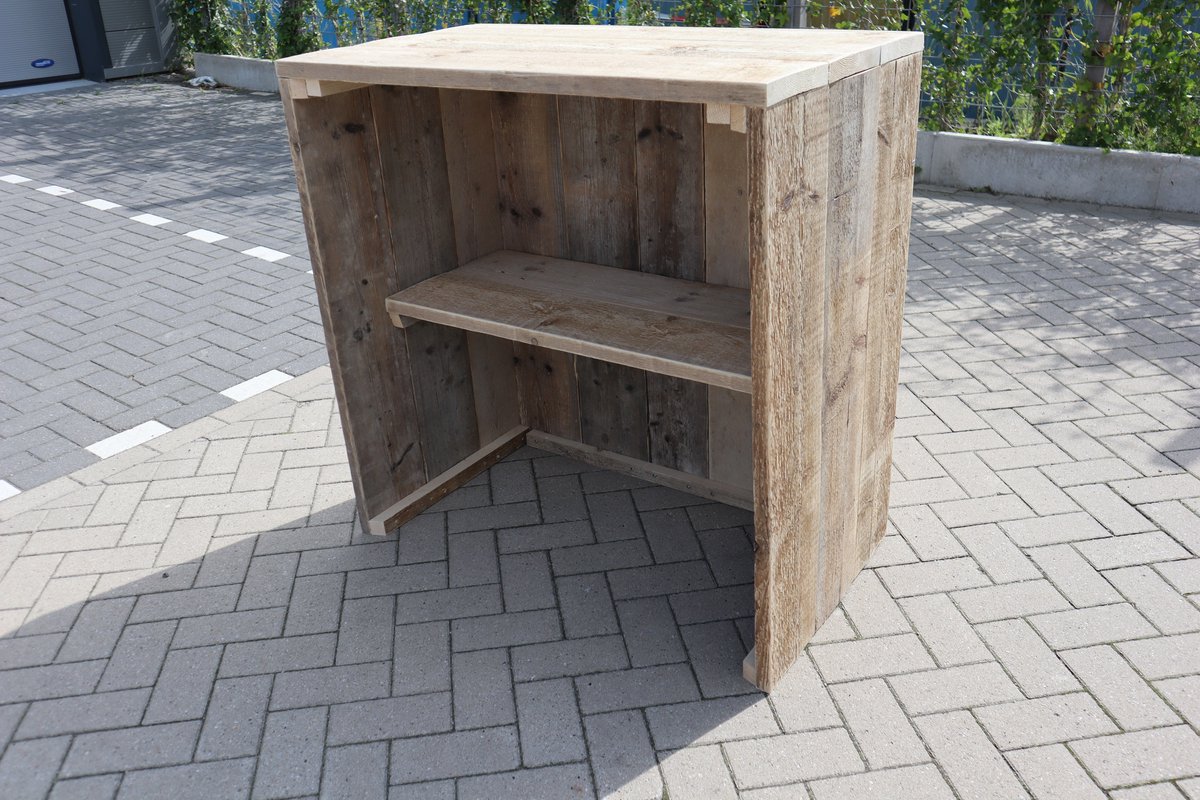 Balie “Roma Luxe” van gebruikt steigerhout – Steigerhouten bar – Toog ...
