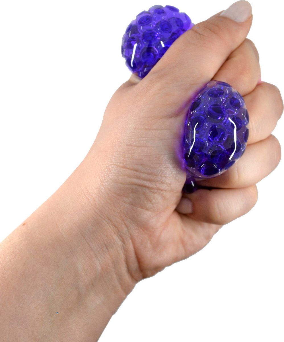 Octopus stressbal met waterballetjes - 1 exemplaar - 5 cm groot ...