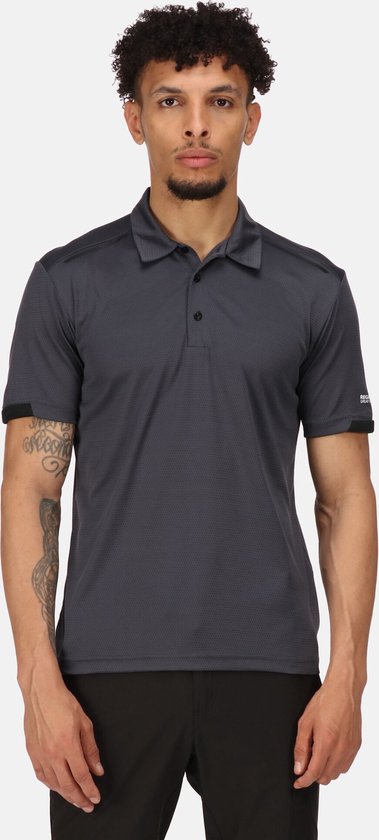 Het Regatta Highton Pro poloshirt met korte mouwen - heren - sneldrogend -... | bol