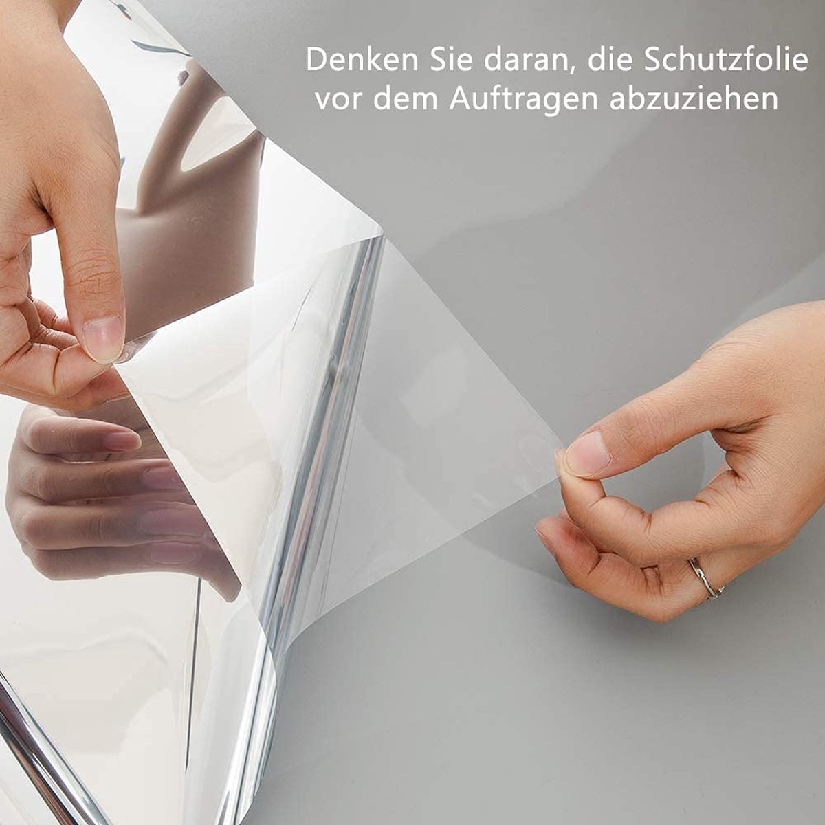 Raamfolie - Plakfolie Anti inkijk Zelfklevend en Isolerend Statisch ...