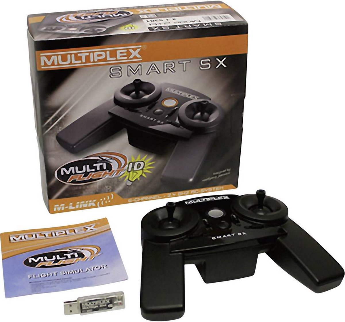 Multiplex MULTIflight Plus RC vliegsimulator Incl. afstandsbediening ...