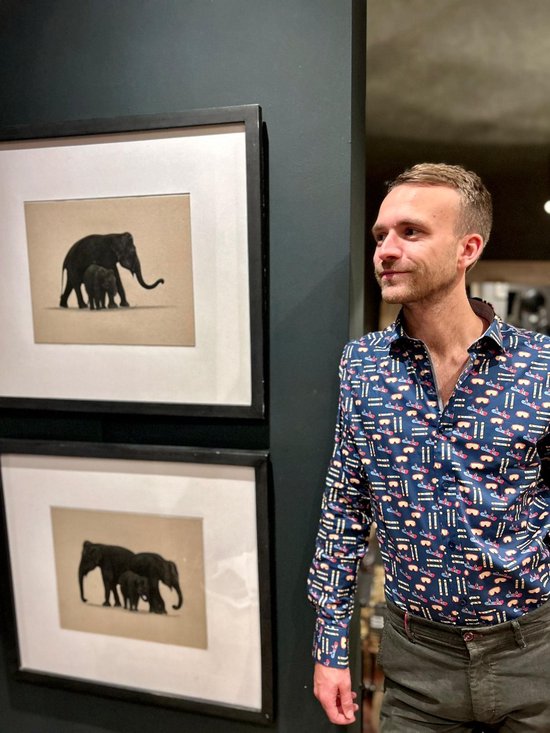 ANTON Overhemd-M - Lureaux - Kleurrijke Print Overhemden | bol.com