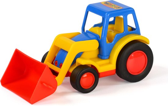 polesie basics tractor met shovel | bol.com