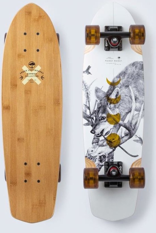 Arbor Bamboo Pocket Rocket 27 cruiser | bol