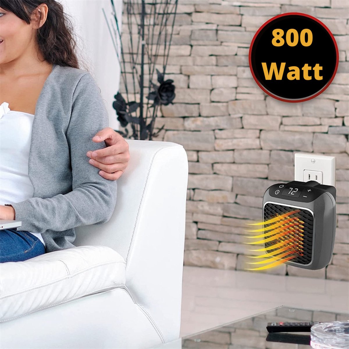 Currero Mini Radiateur Electrique - Radiateur Electrique - Radiateur ...