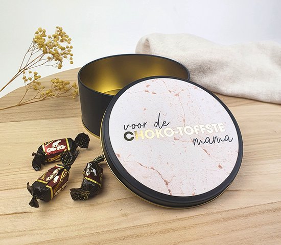 Blikken doos - Mama cadeau - GRATIS 400g VULLING - Cadeau voor mama ...