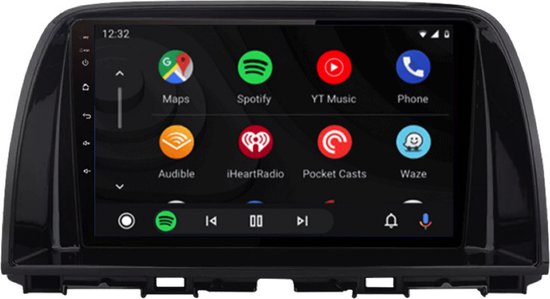 Mazda CX-5 Android Autoradio Zwart | 2012 t/m 2016 | CarPlay | bol